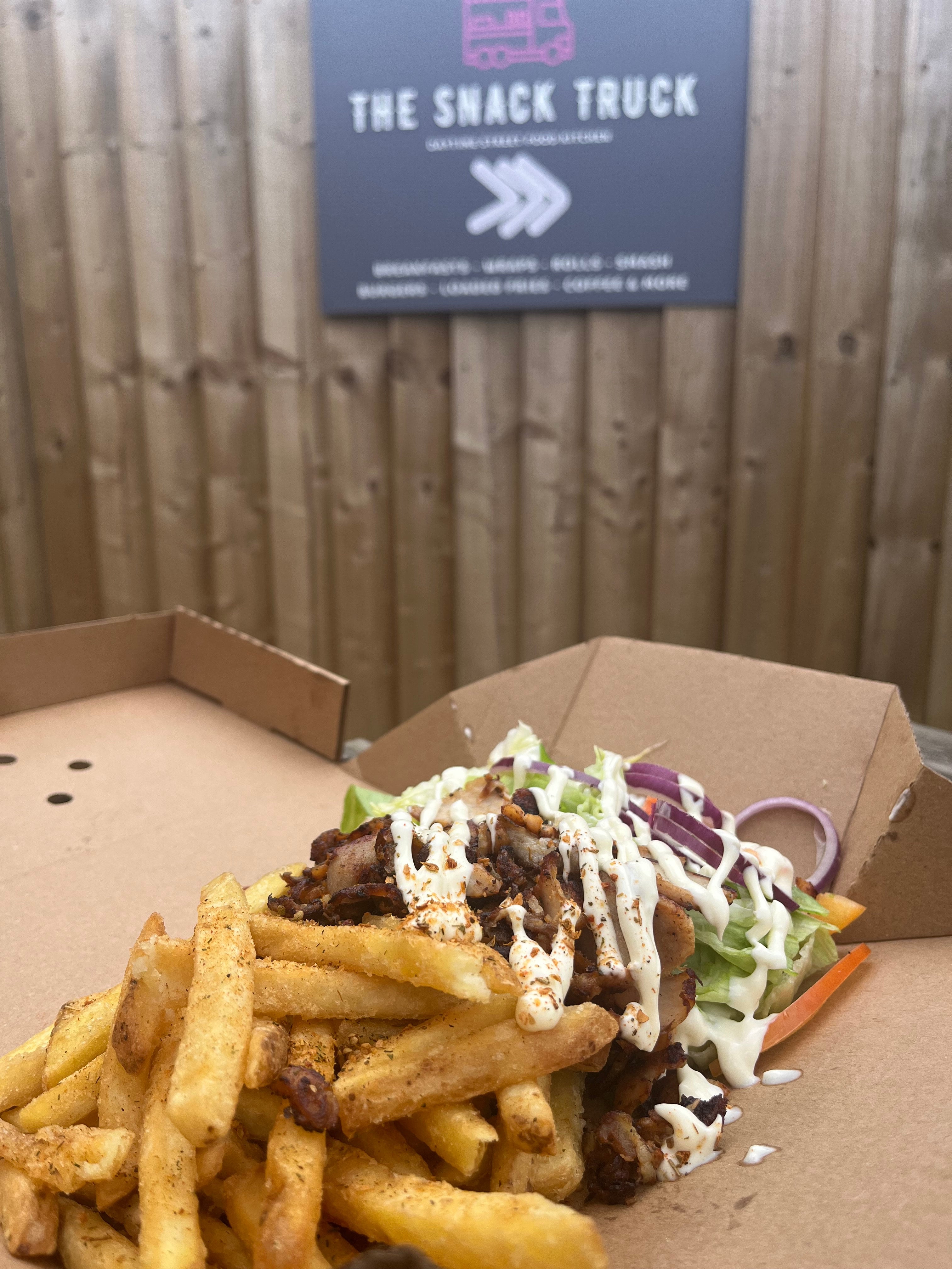 Gyros Box Fries | Street Food Factory
